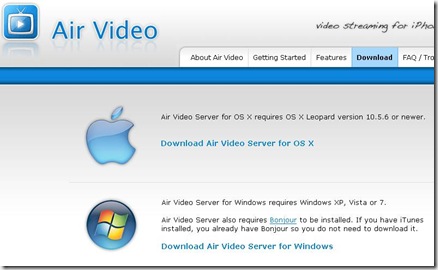 びば！もばいる！（＋サーバ達）: Air Videoを入れて、変換無くiPhoneで動画を見よう(Air Videoの使い方・快適設定)